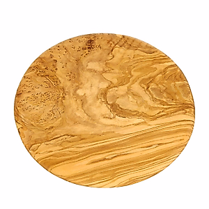 Berard 54177 French Olive-Wood Handcrafted Round Cutting Board