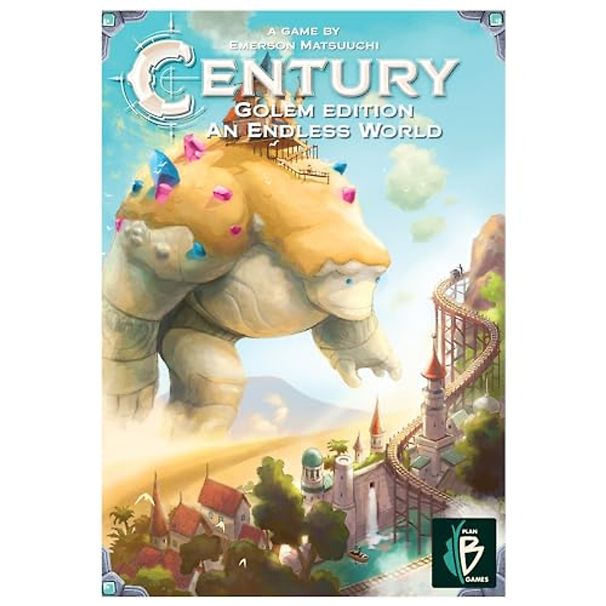Century Golem Edition an Endless World Board Game - Strategy Game for Kids & Adults, Ages 8+, 2-4 Players, 30-45 Min Playtime, Made by Plan B Games