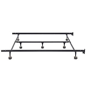 Classic Brands Hercules Universal Heavy-Duty Metal Bed Frame | Adjustable Width Fits Twin, Twin XL, Full, Queen, King, California King