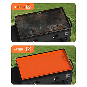 Silicone-Griddle-Mat-Blackstone-Accessories - Cover for Blackstone 28 Inch Griddle Heavy Duty Food Grade Silicone Mat, Protect Griddle from Rodents, Insects, Debris, and Rust