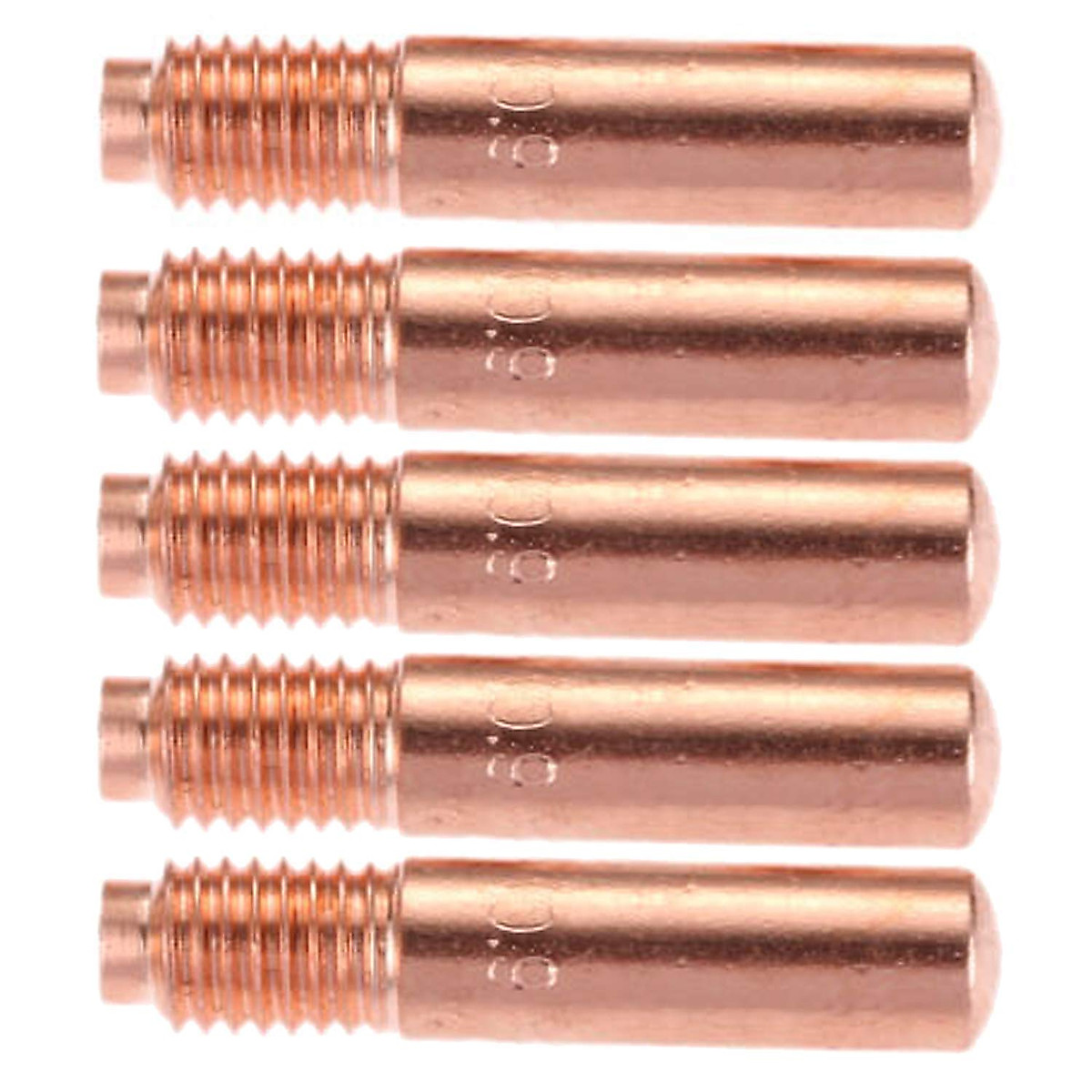 26 Pack MIG Welding Gun Accessory .035" Kit Fit for Miller M25 M40 Hobart H Gun (Include Welding Contact Tips 000-068 0.035", Gas nozzles 200-258, Gas Diffusers 169-728, Nozzle Adapters 169-729)