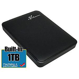Avolusion 1TB USB 3.0 Portable External Gaming Hard Drive (for PS4, Pre-Formatted) HD250U3-Z1