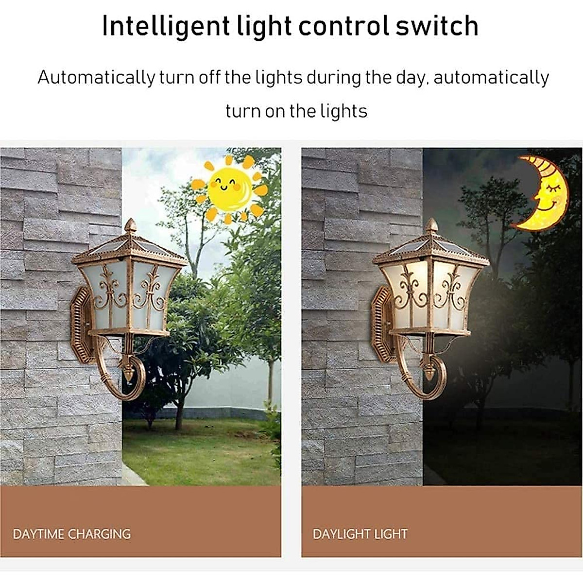 Solar Power Hanging Cylinder Lanterns LED Landscape Path Outdoor Decorative Chandelier Light Waterproof Warm White LED Light for Home Garden Path Courtyard