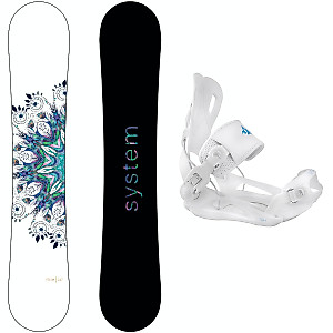 Package-System Flite Women's Snowboard-146 cm-System Lux Bindings