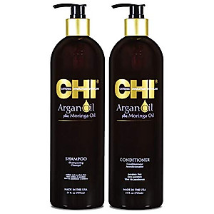 Chi Argan Oil Plus Moringa Oil Shampoo & Conditioner Duo 25oz