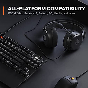 SteelSeries Arctis Prime - Competitive Gaming Headset - High Fidelity Audio Drivers - Multiplatform Compatibility (Renewed)
