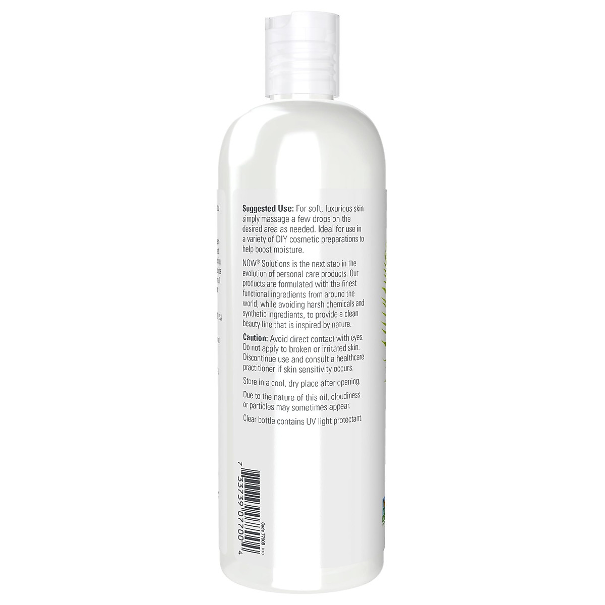 NOW Solutions, Vegetable Glycerin, 100% Pure, Versatile Skin Care, Softening and Moisturizing, 16-Ounce