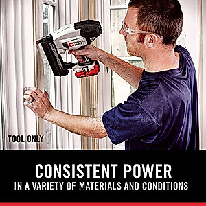 PORTER-CABLE 20V MAX* Cordless Brad Nailer, 18GA, Tool Only (PCC790B)