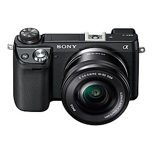 Sony NEX-6L/B Mirrorless Digital Camera with 16-50mm Power Zoom Lens and 3-Inch LED (Black) (OLD MODEL)