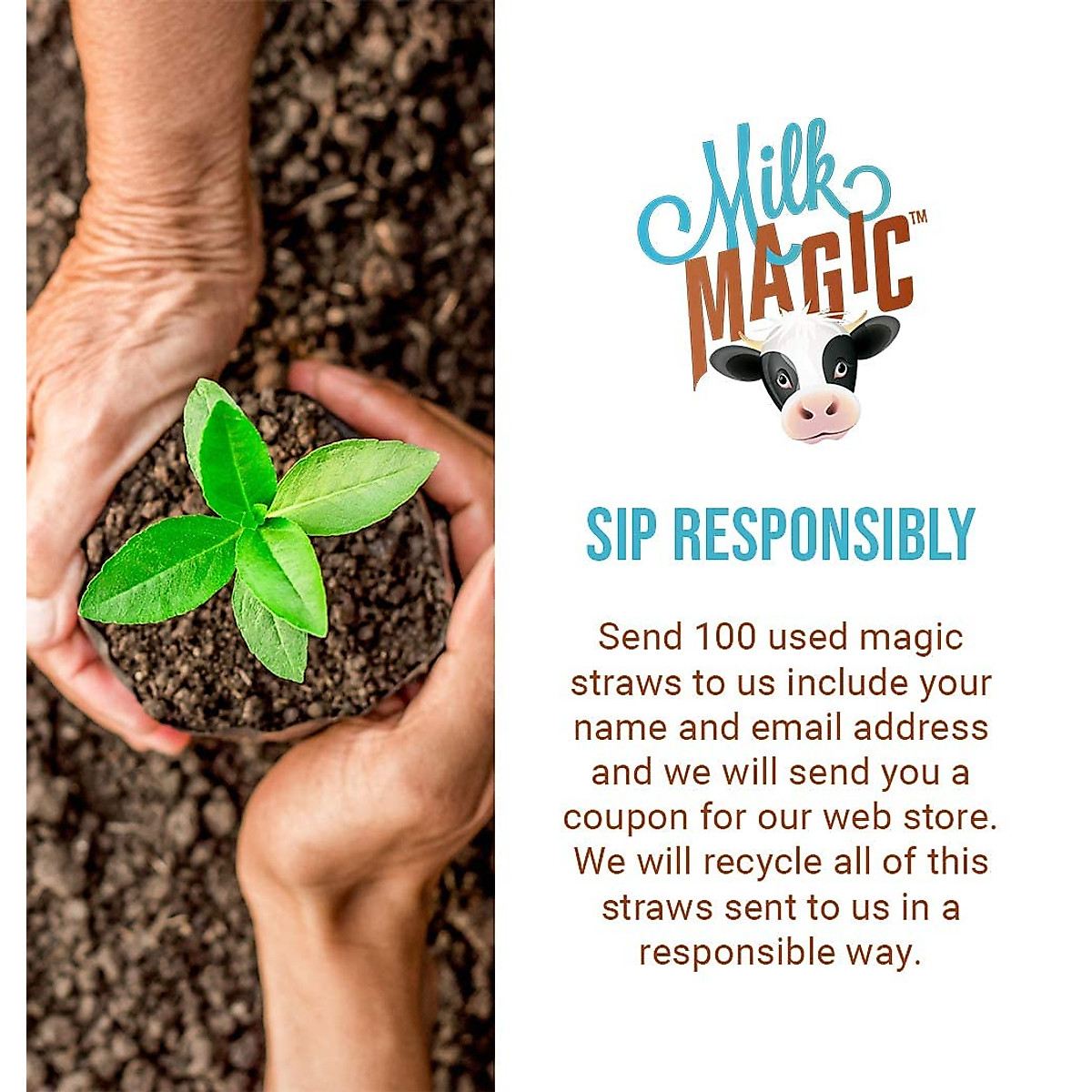 Milk Magic Strawberry Milk Straws (Box of 24) Milk Flavoring Straws