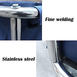 Maryaz Movable Trolleys Laundry Basket Hamper with Wheel and Removable Bagstrolley Rolling Laundry Sorter for Beauty Salon Hotel - Yellow