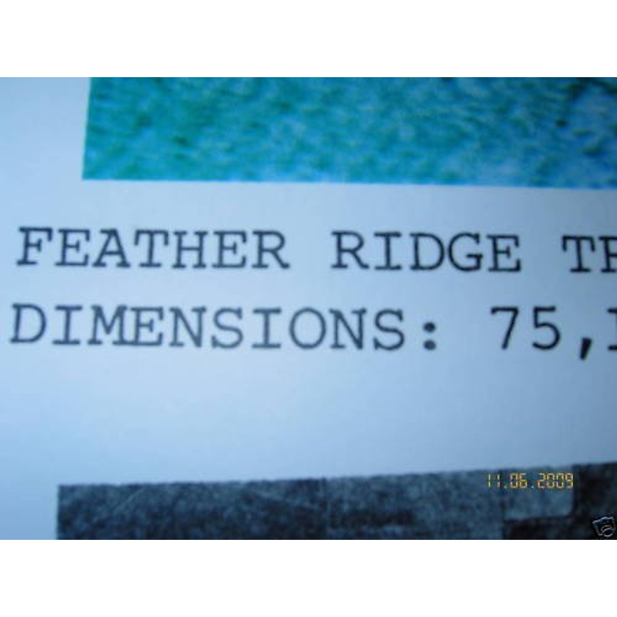 DENNIS OPPENHEIM ORIG LTD ED SIGNED & DESIGNATED Feather Ridge