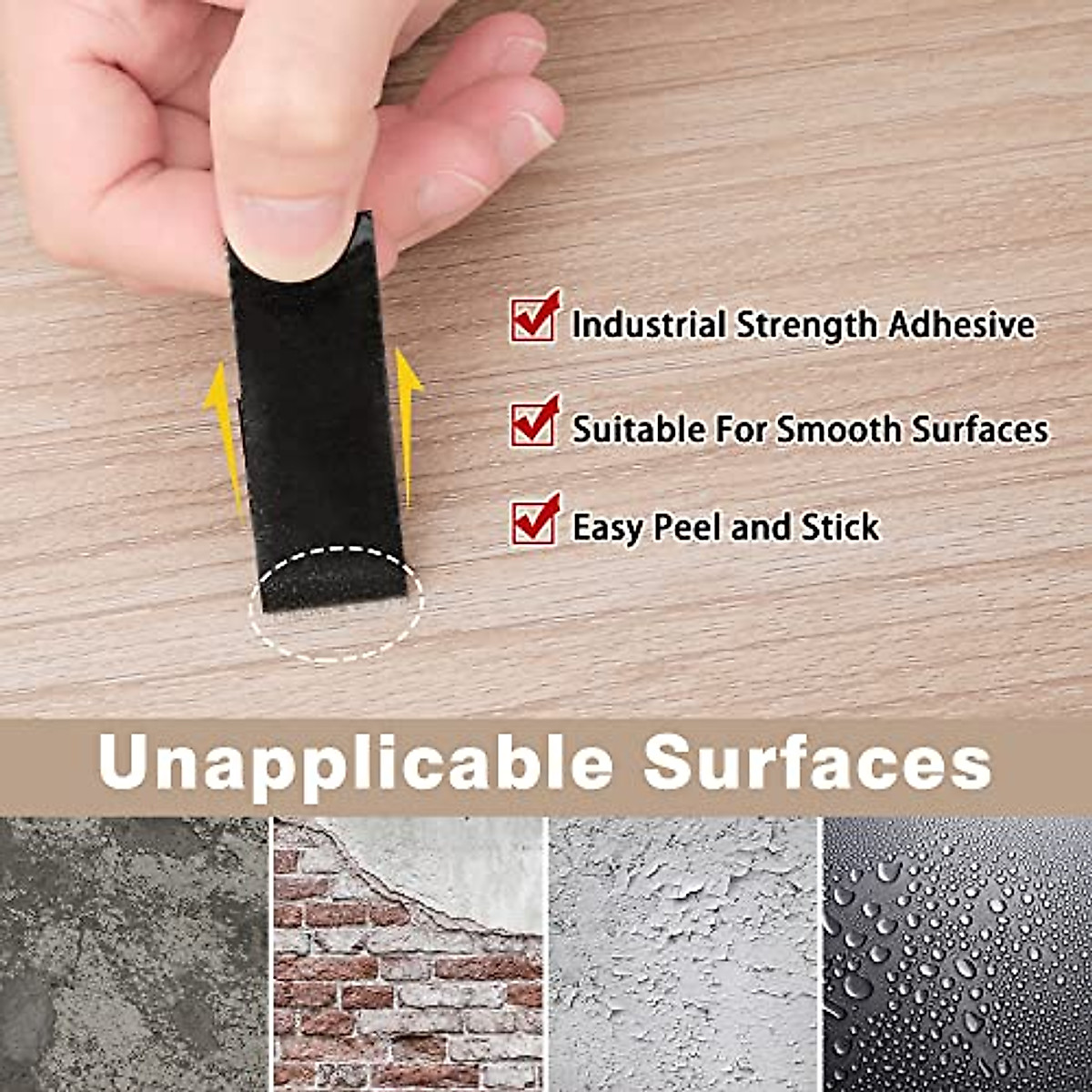 LuBanSir Furniture Anchors, 6 Pack Furniture Wall Anchor Straps for Dresser, Shelves, Bookcase Anti-Tip Safety