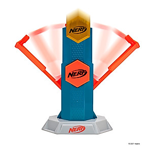 NERF Elite 5-in-1 Target Challenge - Five Unique Targets with Five Stackable Bases Plus Trophy Target Token