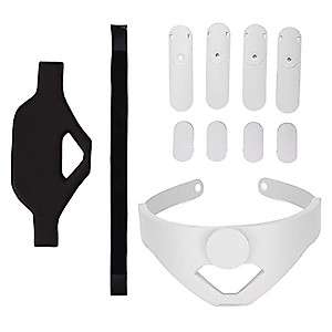 Adjustable Head Strap, Protective Head VR Protective Headband Rotable Lightweight for Quest 2 VR Headset