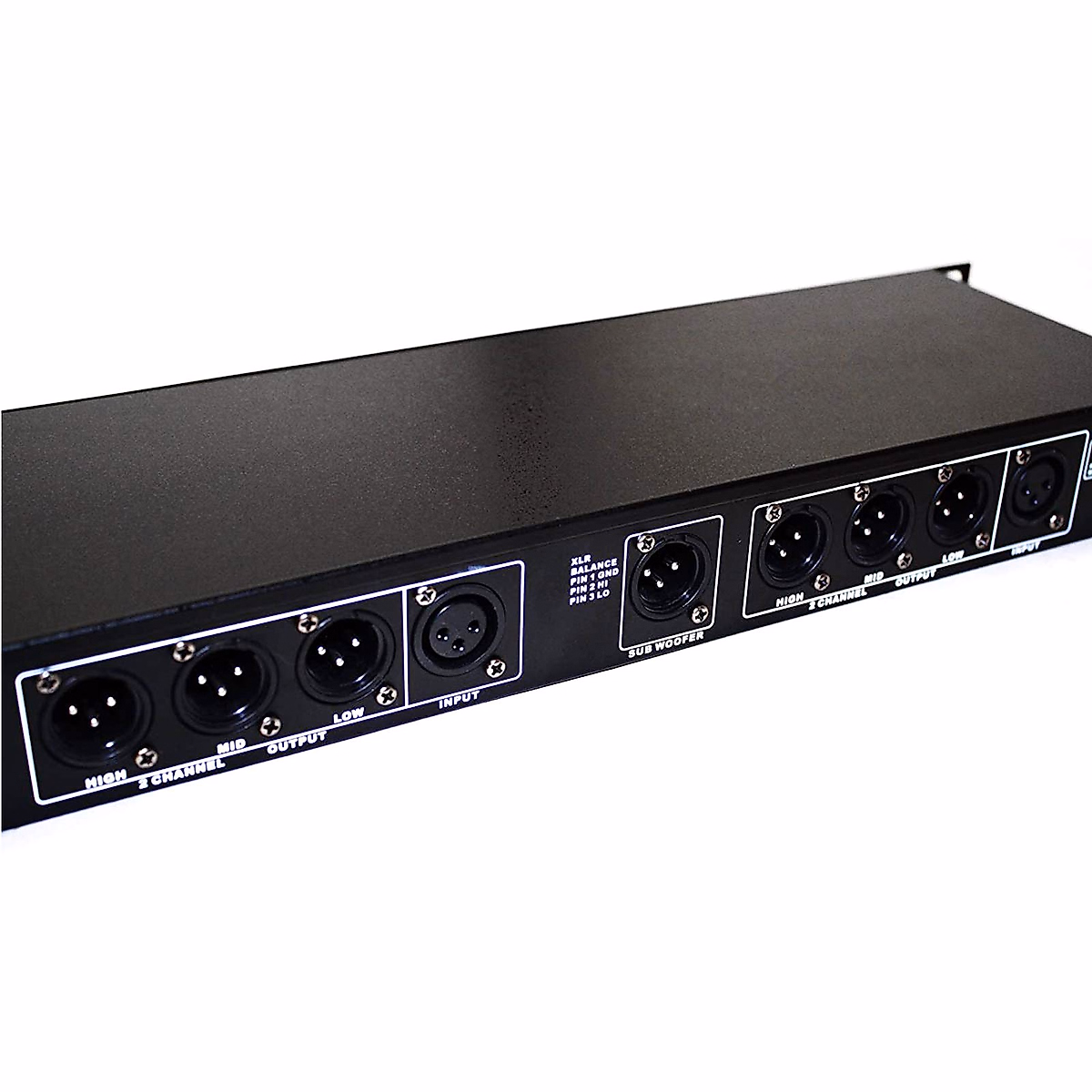 EMB Professional Sound System EBX99 Digital Crossover For Home/DJ Performance/Club/Studio/Stage/Show/Entertainment Frequency Response; 20Hz-25KHz. +0/-1dB