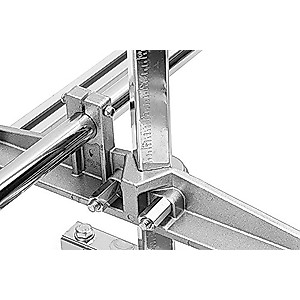 Zchoutrade Portable Chainsaw Mill 14-36 Inch Portable Aluminum Steel Mig Welding Saw Mill 36 Inch Planking Lumber Cutting Bar