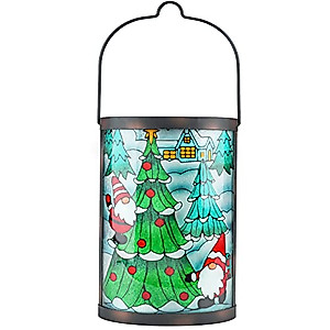MUMTOP Solar Lanterns Outdoor Hanging Solar Lights Tree Decorative Waterproof LED Light Tabletop Lamp for Tabletop Outside Yard Patio Garden Christmas Decorations