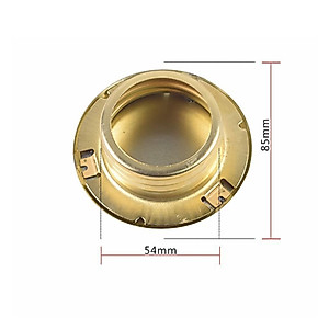 ALturn White Sprinkler Cover Plate， Head Cover Decorative Plate Panel ，Shell Enclosure Concealed(Protrude)
