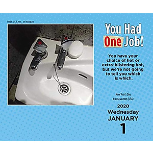 You Had One Job 2020 Day-to-Day Calendar