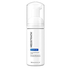 NEOSTRATA Foaming Glycolic Face Wash High Strength AHA Cleanser Soap-free, 4.2 fl. oz.