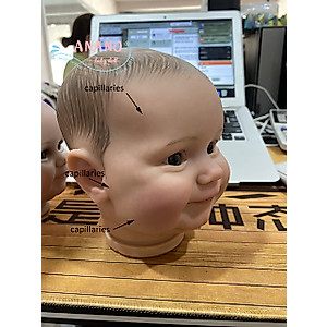 Anano Reborn Baby Doll Newborn 24 Inches Silicone Reborn Toddler Doll Hand Drawn Veins Baby Doll Real Life Size Baby Doll Toy for Age 3+ Birthday Gift Therapy for Dementia Patient