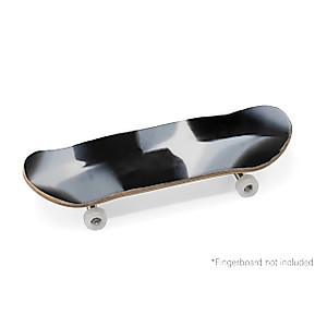 Teak Tuning Pro Duro Grip Tape, Black & White Swirl - Ultra Premium, Custom Teak Silicone Polymer Blend - 41A Durometer for Ultimate Grip, Comfort, Control & Performance - 0.7mm Thick