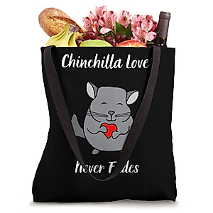 Chinchilla Pet Love Never Fades Animal Lovers Chew Hay Crew Tote Bag
