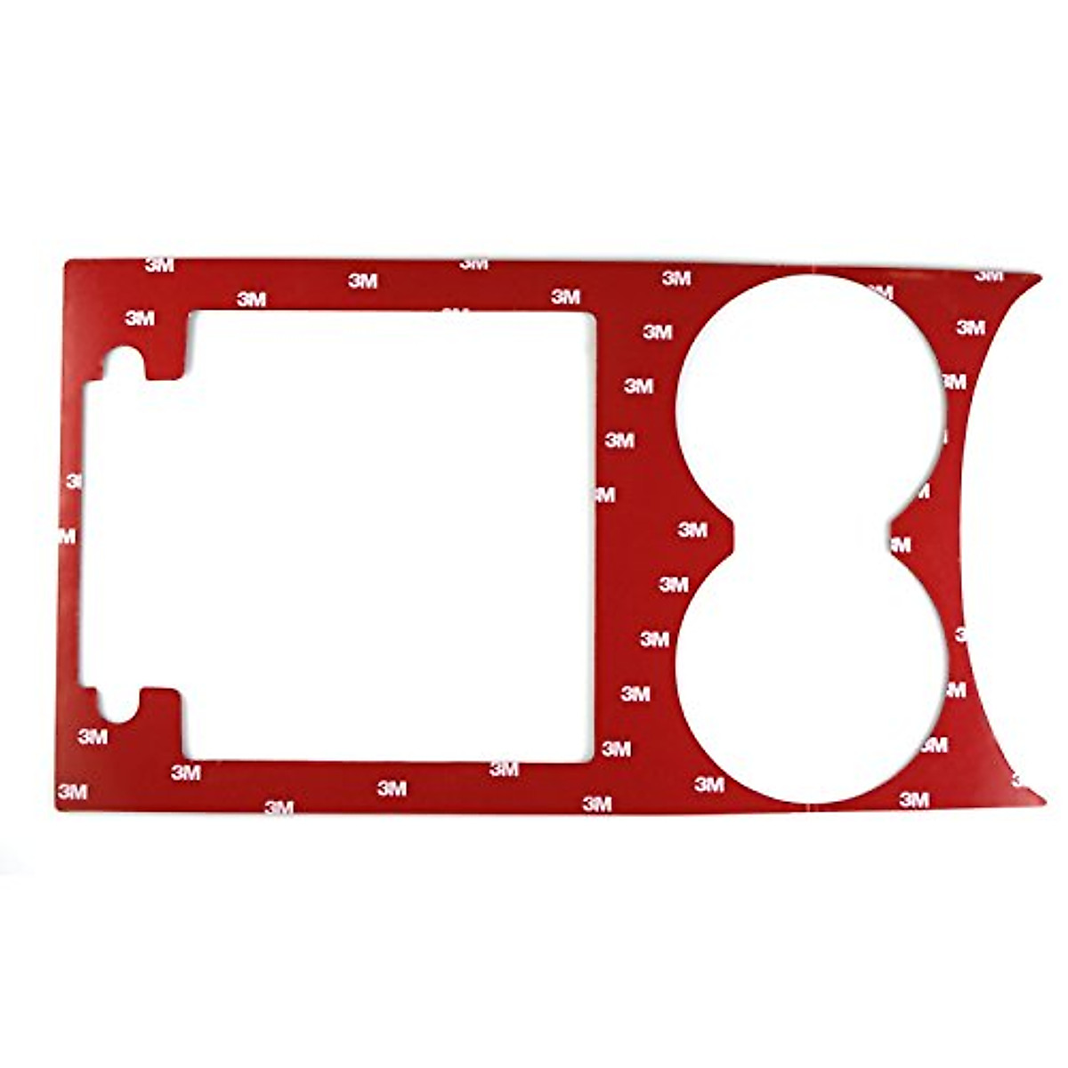 Xotic Tech Water Cup Holder Panel Cover Trim, Real Carbon Fiber, Compatible with Porsche Macan 2015-2018