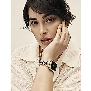 Anne Klein Fashion Chain Bracelet for Apple Watch, Secure, Adjustable, Apple Watch Replacement Band, Fits Most Wrists