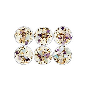 Peaceful Home Candle by New Moon Beginnings - Stress Relief Candle - Energy clearing - All Natural Essential Oil Soy Candle - Crystal Candles (Peaceful Home, 6 Pack Tealights)