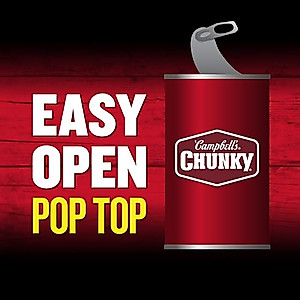 Campbell's Chunky Soup, Spicy Chicken Noodle Soup, 16.1 Oz Can (Case of 8)