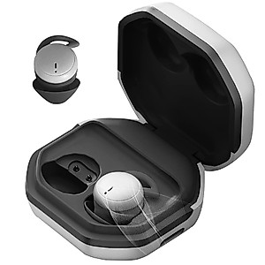 Xmenha Invisible Sleep Earbuds Wireless Smallest Tiny Small Mini Discreet Earbud Noise Cancelling Sleep Ear Buds for Sleeping Earphones Bluetooth 5.3 Comfort Hidden Headphones for Side Sleepers, Work