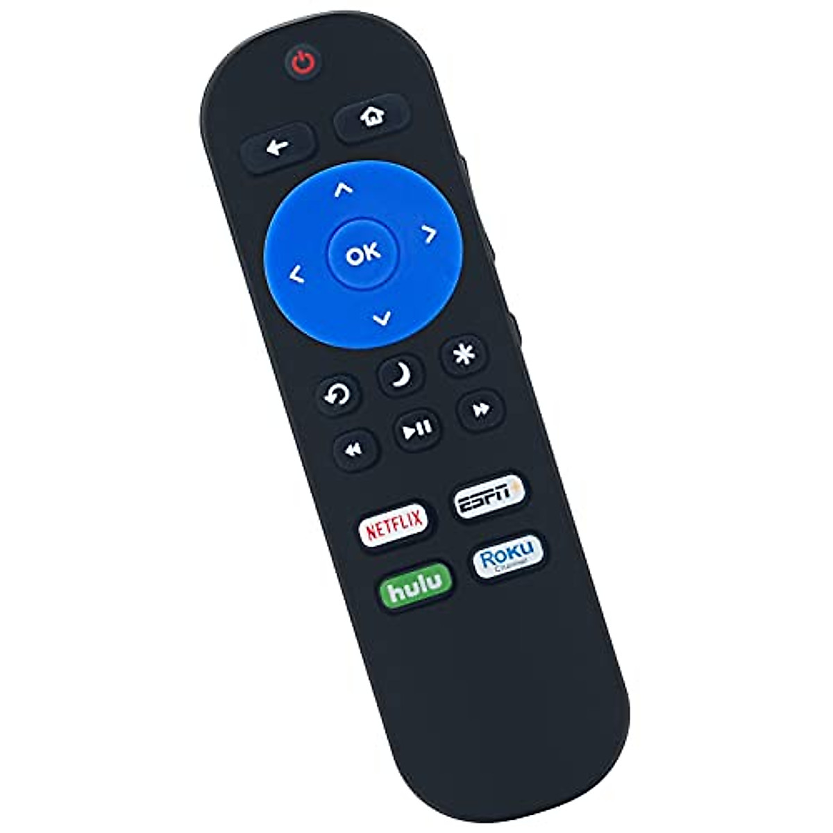 Replacement Remote Control fit for Hisense TV 32H4030F 32H4030F3 40H4030F3 50R6090G 55R8F5 65R8F5 32H4020E1 32H4040E 32H4020E 32H4050E 40H4090E 40H4080E 40H4040E 43H4090E 43H4040E 43H4020E 43H4050E
