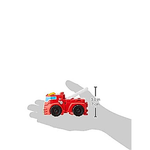 Transformers Playskool Heroes Rescue Bots Academy Classic Heroes Team Heatwave The Fire-Bot Converting Toy, 4.5-Inch Action Figure, Kids Ages 3 and Up