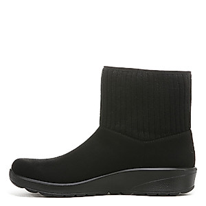 BZees Women's Gloria Ankle Boot, Black, 8 Wide