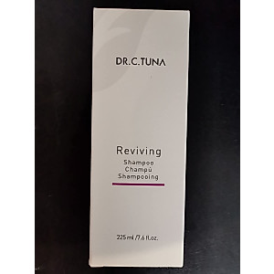 FARMASI Dr. C. Tuna Reviving Shampoo, Volumizing, Thickening and Biotin Shampoo for Men & Women, Shampoo to Support Hair Growth, Hair Strengthening & Regrowth Thickening Product, 7.6 fl. oz / 225 ml