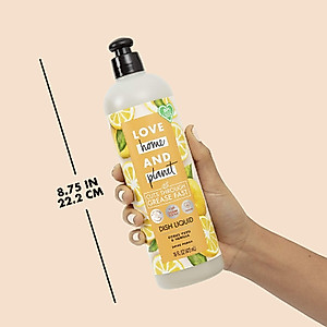 Love Home and Planet 16 oz. Citrus Yuzu & Vanilla Dish Liquid Soap (6 pack)