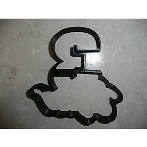 FANCY NUMBER THREE 3 WITH WORD OUTLINE BIRTHDAY ANNIVERSARY COOKIE CUTTER MADE IN USA PR3003