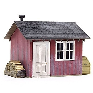 Woodland Scenics WOOBR5857 O Built-Up Work Shed