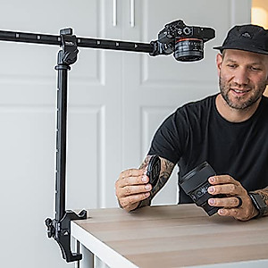 SLIK Creator's Series: Complete Studio Kit w/Clamp, Sliding Arm II, and SBH400 Ball Head, Black (618-762)