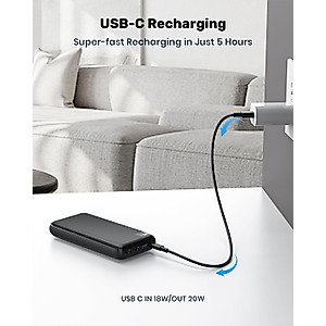 SOARAISE Power Bank 27000mAh Portable Charger 22.5W Fast Charging Phone Charger USB C in & Out PD External Battery Pack for iPhone, Android