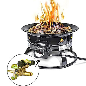 MENSI Natural Gas Conversion Control Valve Kit Replacement Repair Valve for Outland Living Firebowl Mega Propane Fire Pit