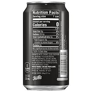 Pepsi Zero Sugar Cola Soda Pop, 12oz Cans (24 Pack)