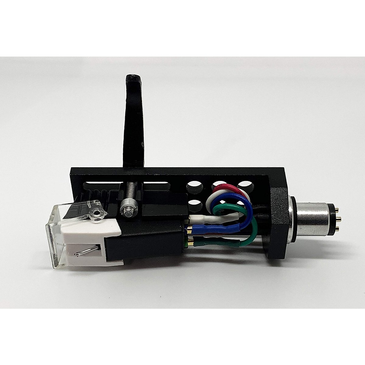 Pfanstiehl Cartridge and Stylus,Conical needle and Black Headshell with mounting bolts for Technics SL-1200,SL-1210,SL-1600,SL-1610,SL-1700,SL-235,SL-23A,SL-B2,SL-B202,SL-B205,SL-B3