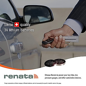Renata CR1225 Batteries - 3V Lithium Coin Cell 1225 Battery (10 Count)