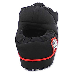 Josmo Kids Star Wars Darth Vader Toddler Boy's Plush A-Line Slippers with 3D Head (11-12 M US Little Kid, Black)