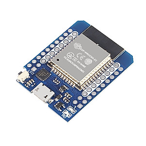 ACEIRMC D1 Mini NodeMCU ESP32 ESP-WROOM-32 WLAN WiFi Bluetooth IoT Development Board 5V Compatible for Arduino (3pcs)