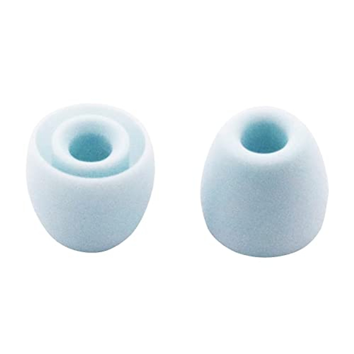 Rayker Ear Tips Compatible with Powerbeats Pro, Soft Silicone Earbud Tips Eartips, S/M/L/ Double Flange Sizes Include, Compatible with Powerbeats Pro PB Pro, 8 Pairs, Glacier Blue