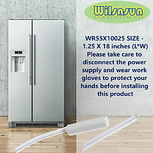 Wilsnsun Refrigerator Temperature Sensor WR55X10025 Compatible with General Electric & Hotpoint Refrigerators, Replaces PS304103 AP3185407 EA304103 914093
